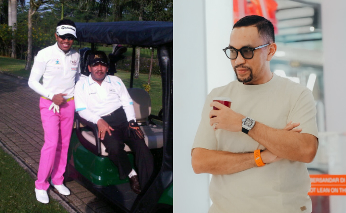 Foto Jadul Ahmad Sahroni saat Main Golf Terkuak, Netizen Soroti Gayanya!