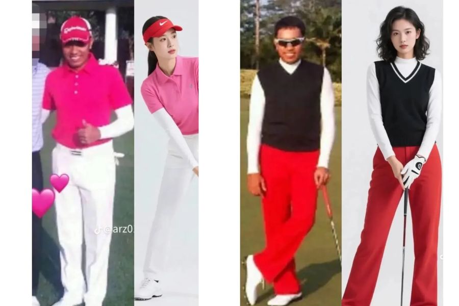 Potret Ahmad Sahroni Ala Caddy Golf, Outfitnya Disebut Terinspirasi ...