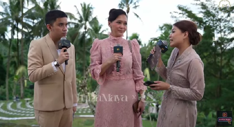Jelang Detik-detik Akad Nikah Luna Maya dan Maxime Bouttier, Maia ...