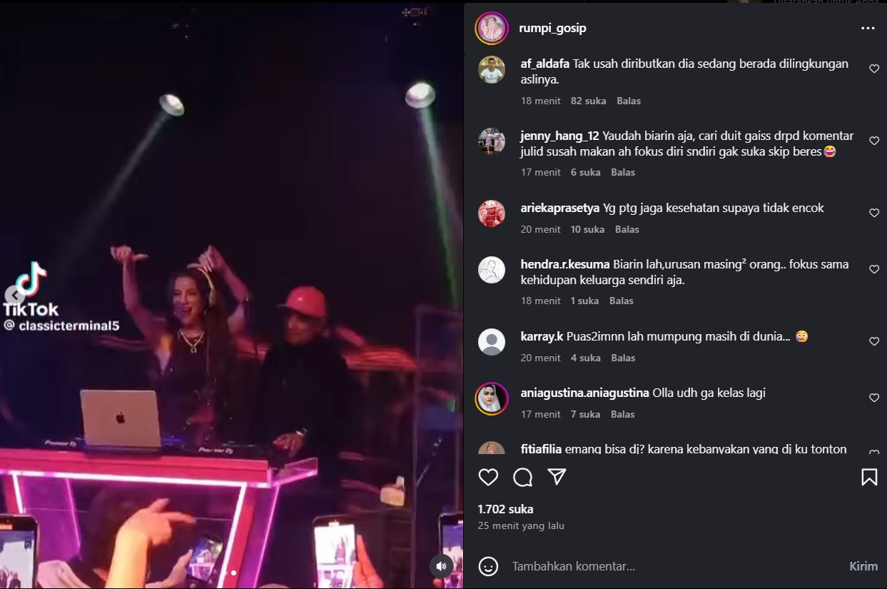 Olla Ramlan Asyik Nge-DJ Usai Lepas Hijab, Aksi Lincahnya Jadi Sorotan