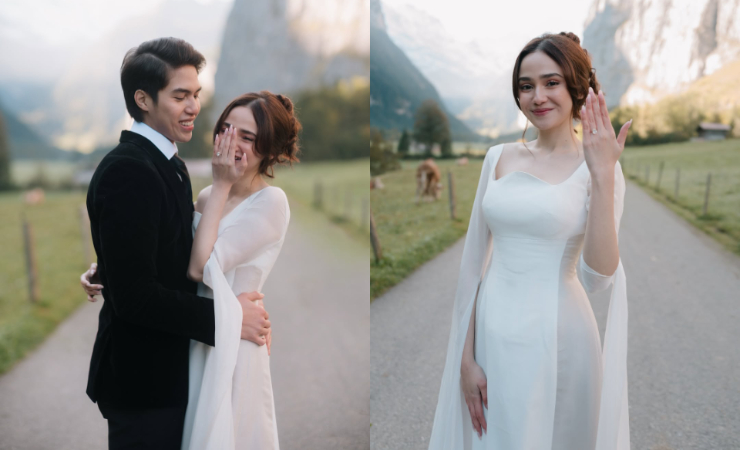 6 Potret El Rumi Lamar Syifa Hadju di Swiss, Romantis Banget!