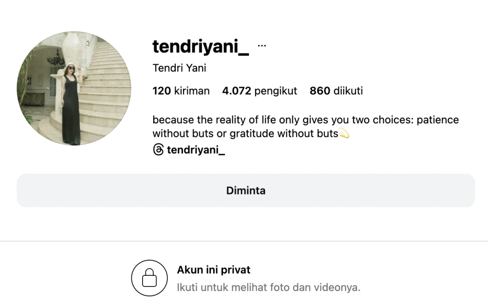 Akun IG Tendriyani Awaludin, Diserang Istri Sah saat Wisuda STIE 66 Kendari