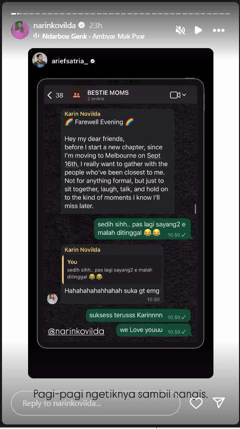 Awkarin Pindah ke Luar Negeri, Momen Perpisahan sang Selebgram Penuh Haru