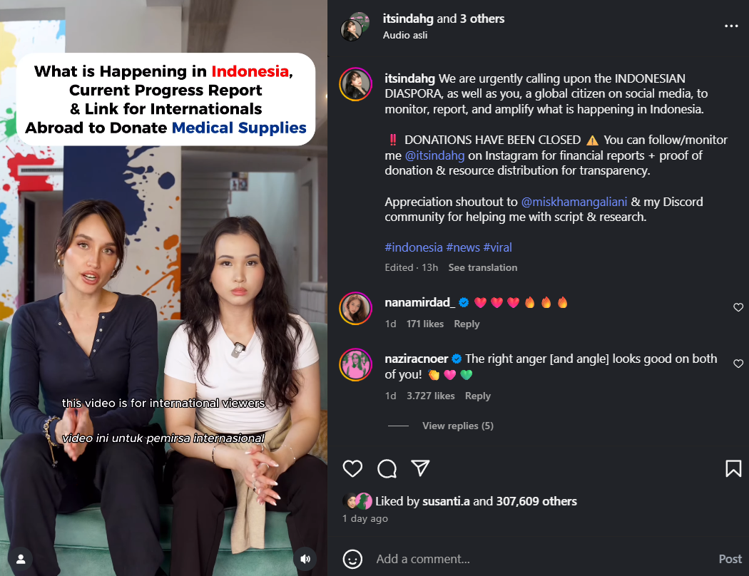 Cinta Laura dan Indah G Blak-blakan Soal Krisis di Indonesia dan Open ...