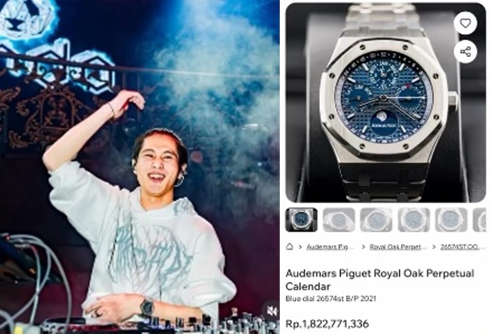 DJ Panda Terpantau Punya Koleksi Jam Tangan Rp1,8 M, Asli Atau KW?