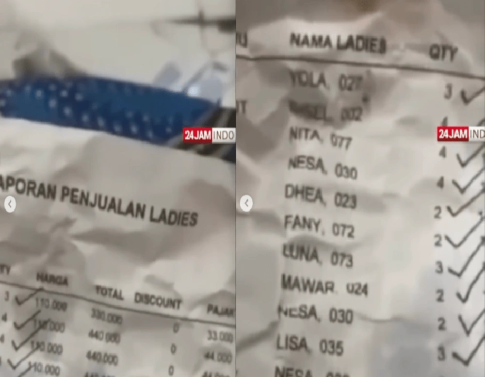 Viral Harga Sewa LC di Bungkus Gorengan, Ada Nama Lisa hingga Luna