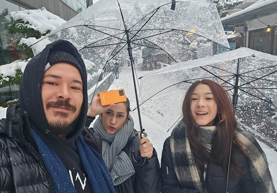 5 Potret Akur Nafa Urbach dan Zack Lee yang Jaga Hubungan Baik Demi Anak