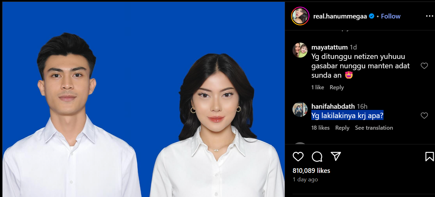 Calon Pendamping Hidup Hanum Mega Rafly Disorot, Netizen: Yang ...