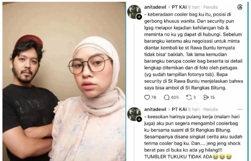 Video Lawas Wapres Gibran Kalungi Tumbler Mixue Muncul Lagi Usai Kasus Tumbler Hilang di KRL