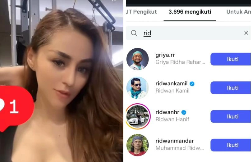 Selebgram Seksi Safa Marwah Masuk Radar Isu Simpanan Ridwan Kamil, Ketahuan Follow IG!